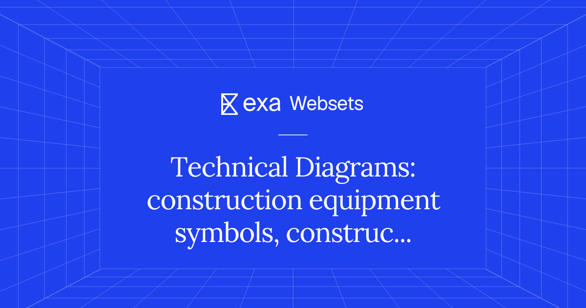 5 Technical Diagrams: construction equipment symbols, construction ...
